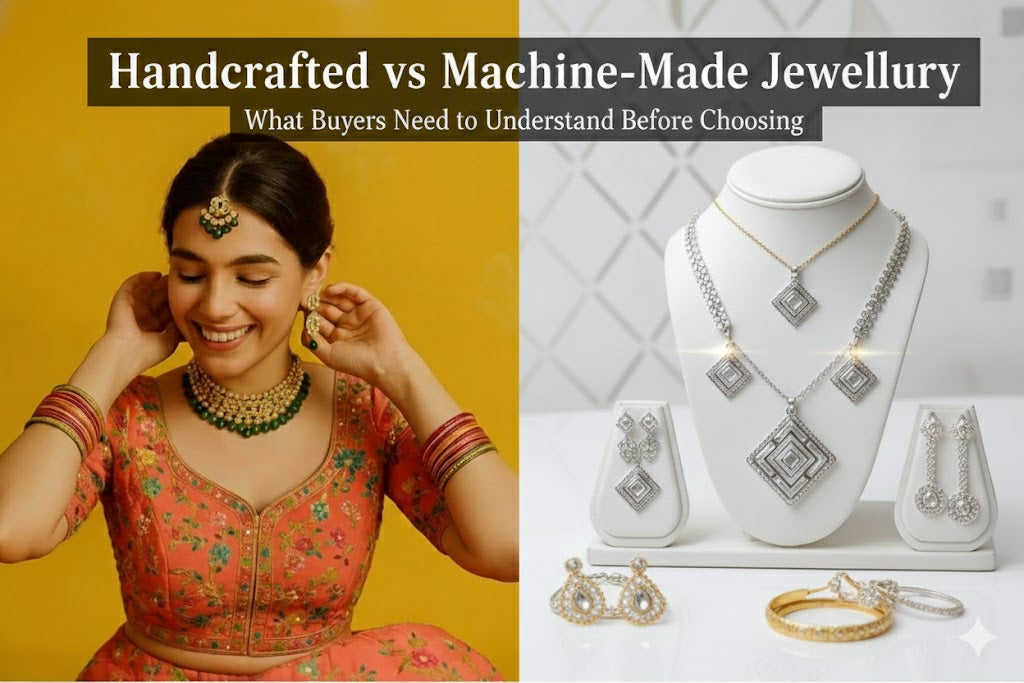 Handcrafted vs Machine Made Jewellery Differences